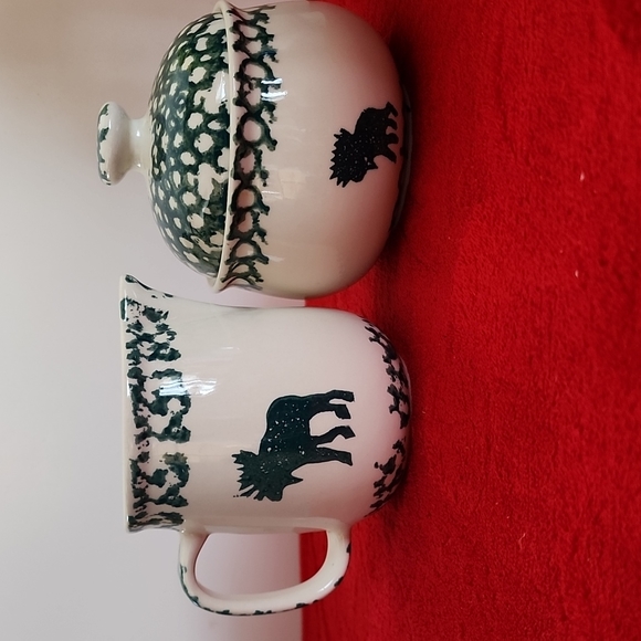 Folk Craft | Dining | Lot Of 2 Folk Craft Moose Country By Tienshan ...